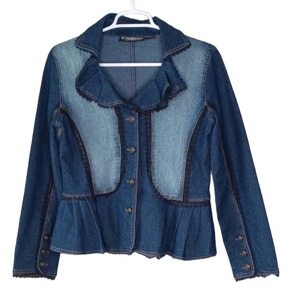 The Pyramid Collection | Jackets & Coats | The Pyramid Collection Jean ...